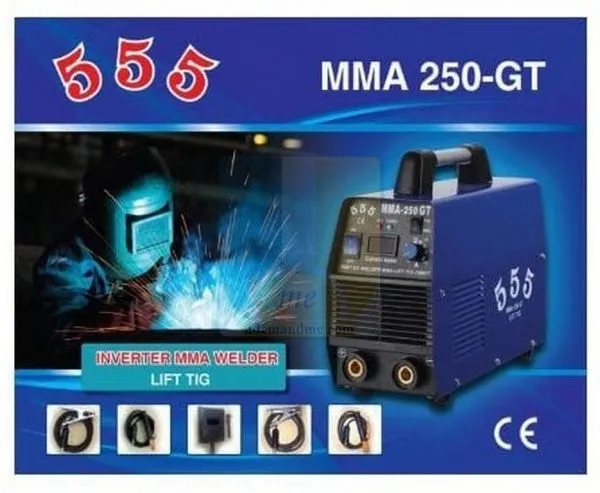555 – MMA 250 GT SINGLE PHASE WELDING MACHINE – UDEMANDME