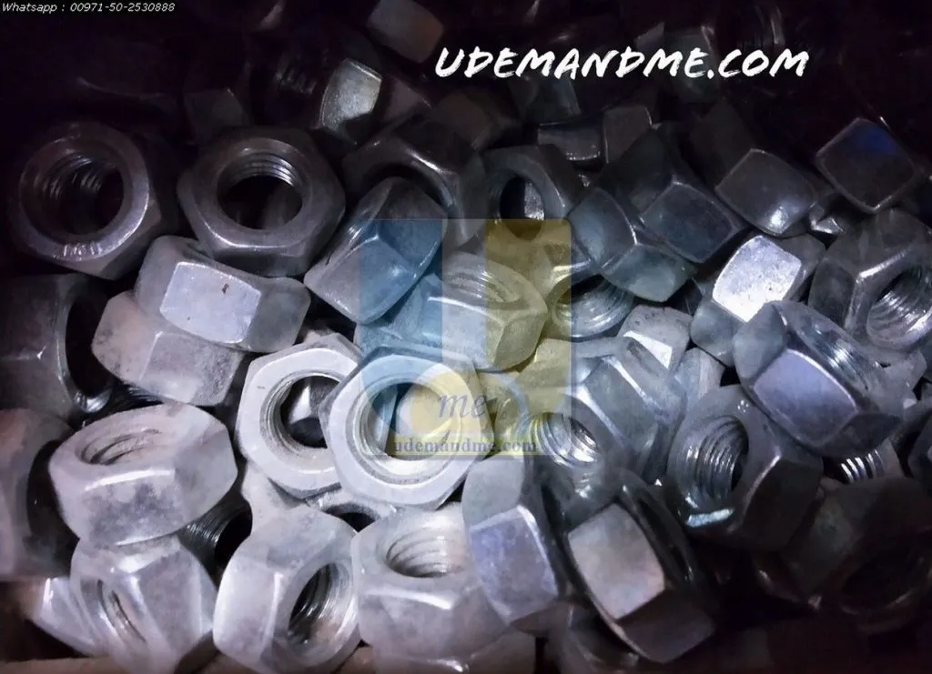 50 PCS. – GI M10 – HEX NUT ( 10 MM ) PRICE PER PACK OF : 50 PCS ...