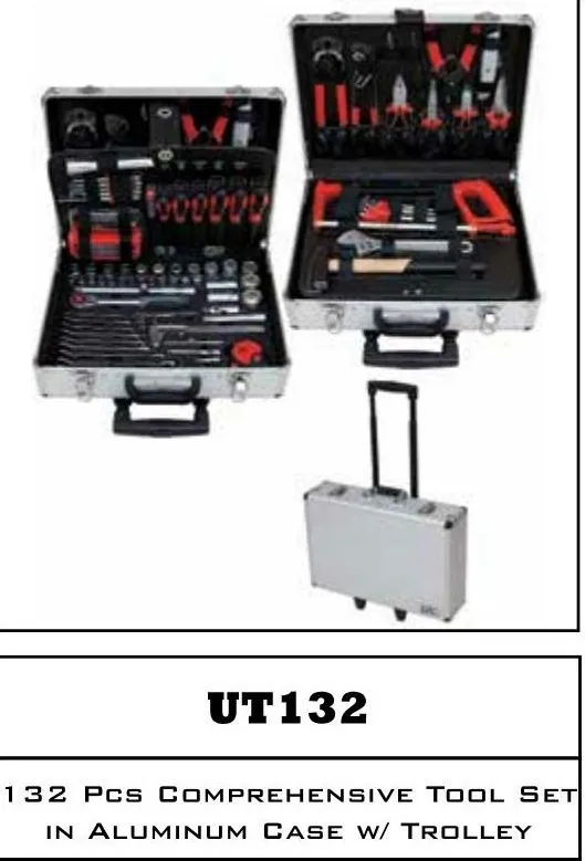 COMPREHENSIVE TOOL SET – 132 PCS. ( COMBINATION PLIER / DIAGONAL PLIER ...