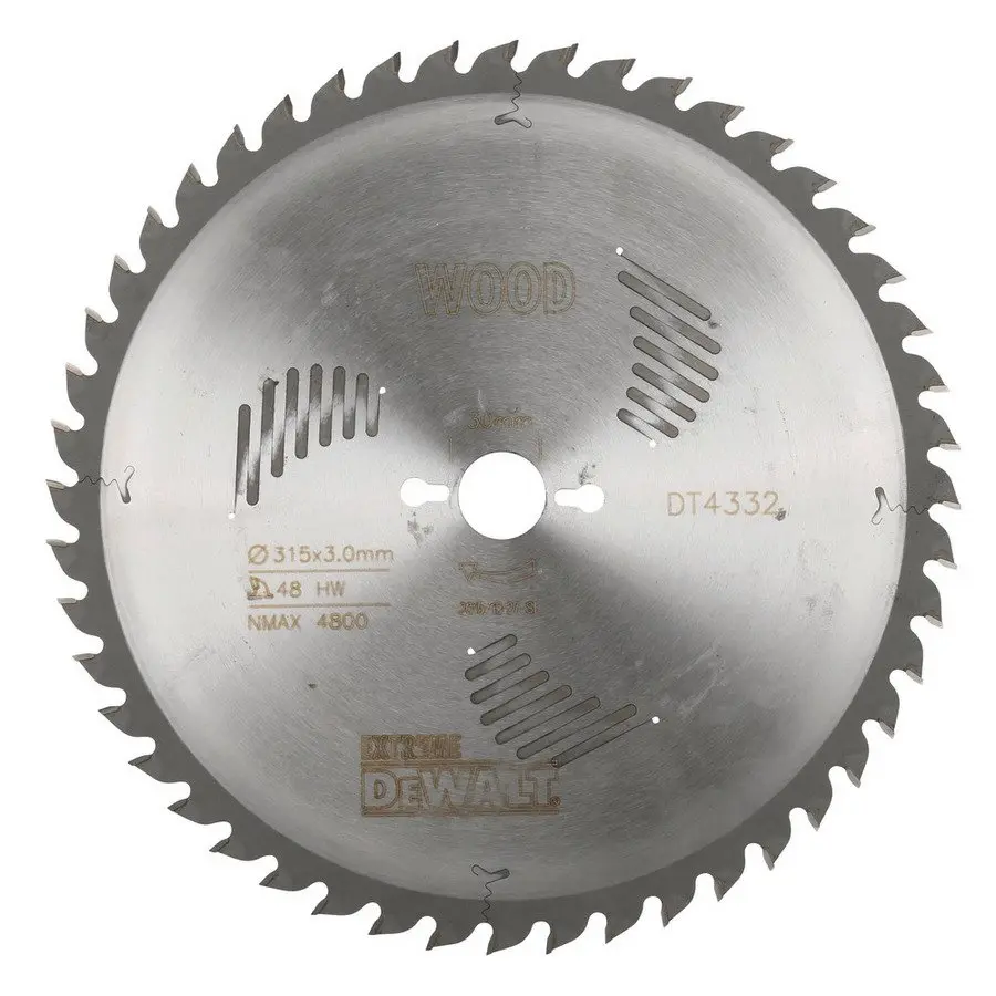 DT4332-QZ-EXTREME STATIONARY CIRCULAR SAW BLADE – SERIES 60 – GENERAL ...