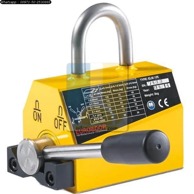 Buy ELM.125 - LIFTING MAGNET 125 KG Online Dubai, UAE