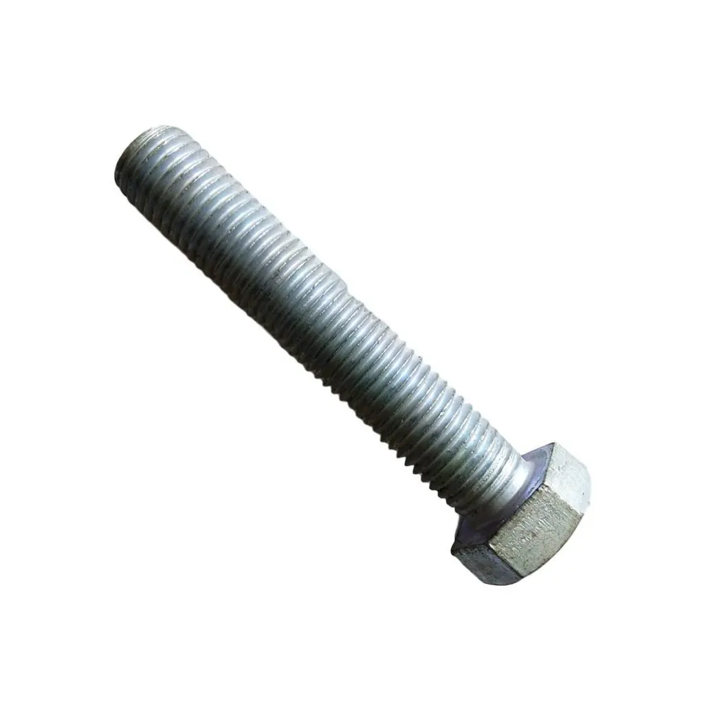 10 PCS. PKT GI HEX BOLT – M12 X 90 MM – GALVANISED FULL THREAD – (M12 ...