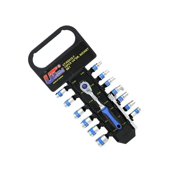 1/4″ DR HANGING SOCKET SET – 15 PCS. ( DR. SHORT SOCKET / DR. 72TH ...