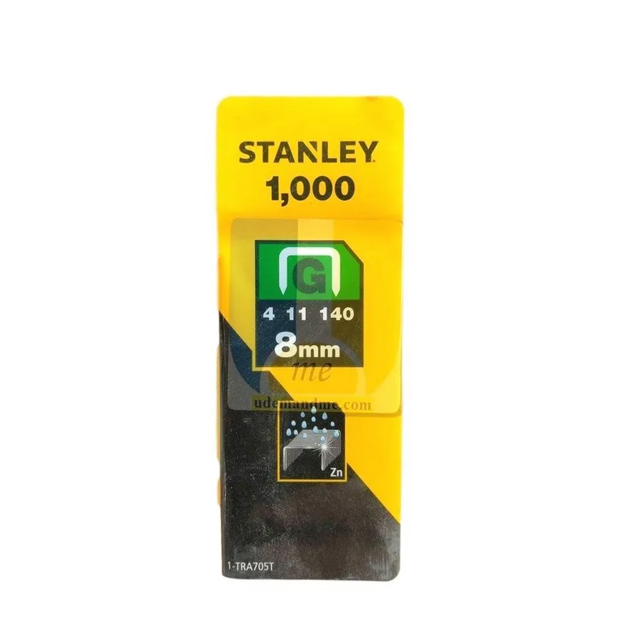 Buy 8 MM STAPLES-HEAVY DUTY STAPLES - TYPE G-8MM - 1000 PIECES- STANLEY ...