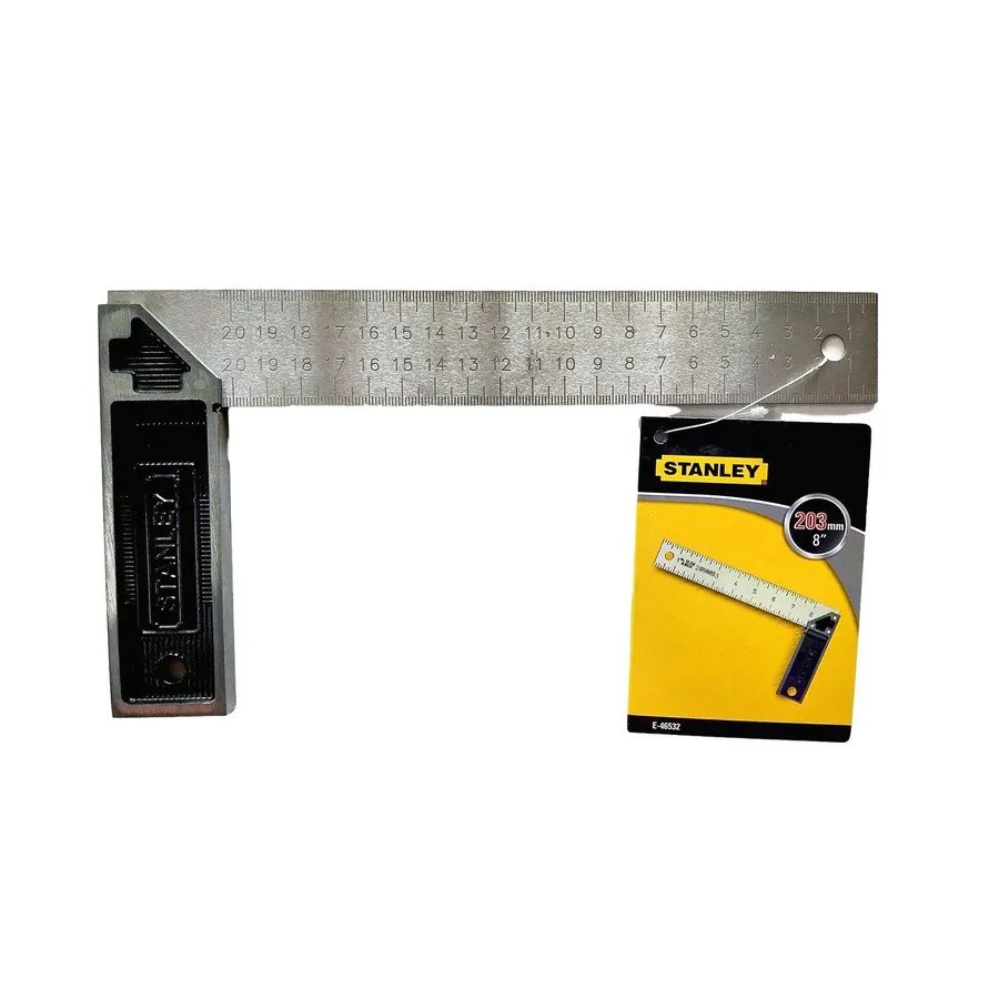 Buy 200 MM -TRY SQUARE CAST ZINC HANDLE-CAST STEEL HANDLE- PROFESSIONAL ...