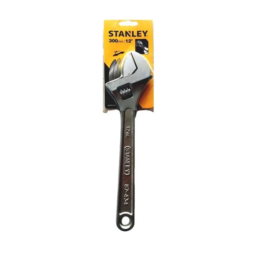 Buy ADJUSTABLE WRENCH-300 MM- STANLEY WRENCH TOOL Online Dubai, UAE