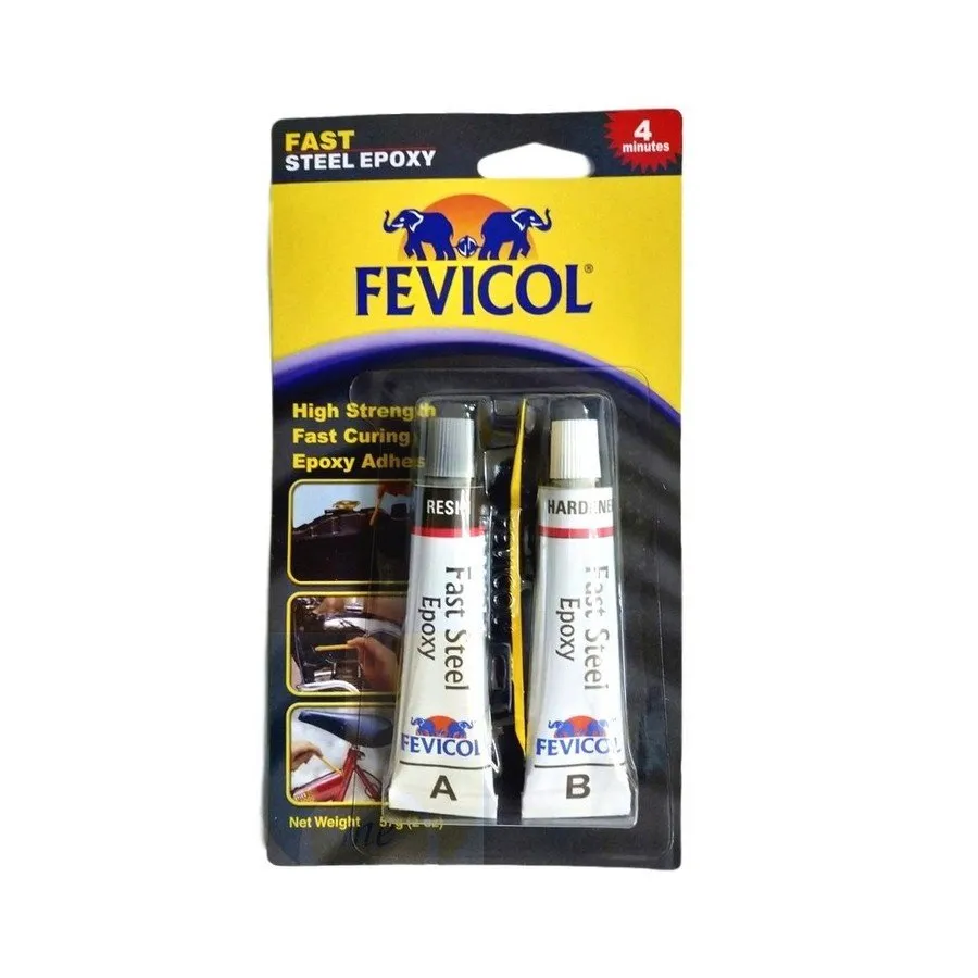 Buy FAST STEEL EPOXY - 4 MINUTES - HIGH STRENGTH FAST CURING EPOXY ...