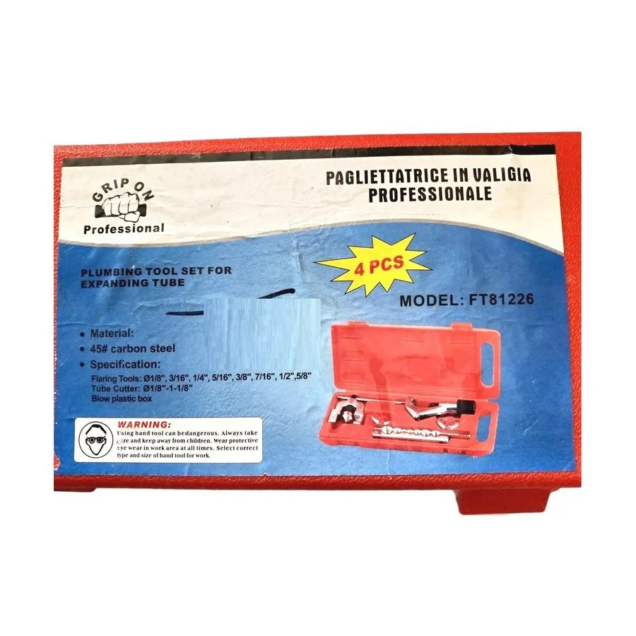 Buy PLUMBING TOOL SET FOR EXPANDING TUBE ( FLARING TOOLS / TUBE CUTTER ...