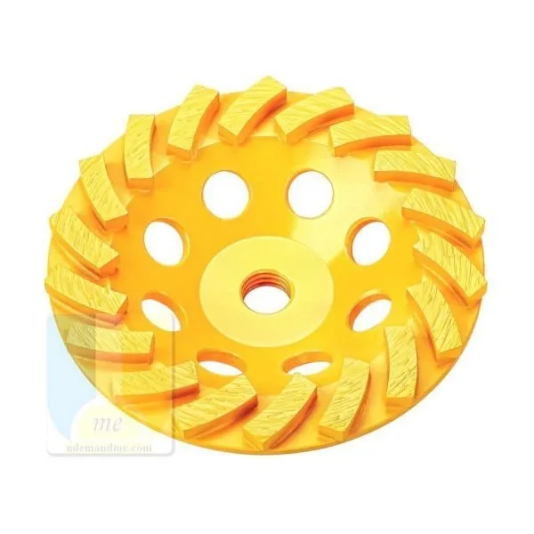 Buy DW4777T-AE-TURBO GRINDING WHEELS-125mm double row diamond cup wheel ...