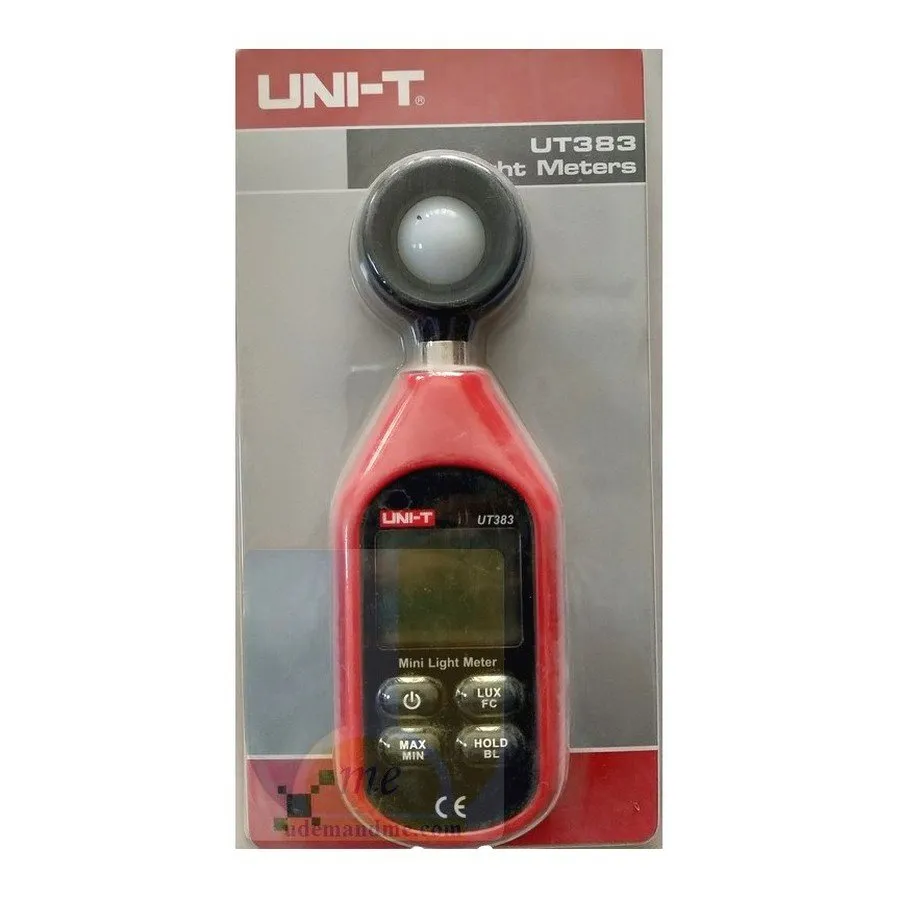 LUXMETER UNI-T – UT383 – DIGITAL LIGHT METER – LUMINANCE MEASUREMENT 0 ...